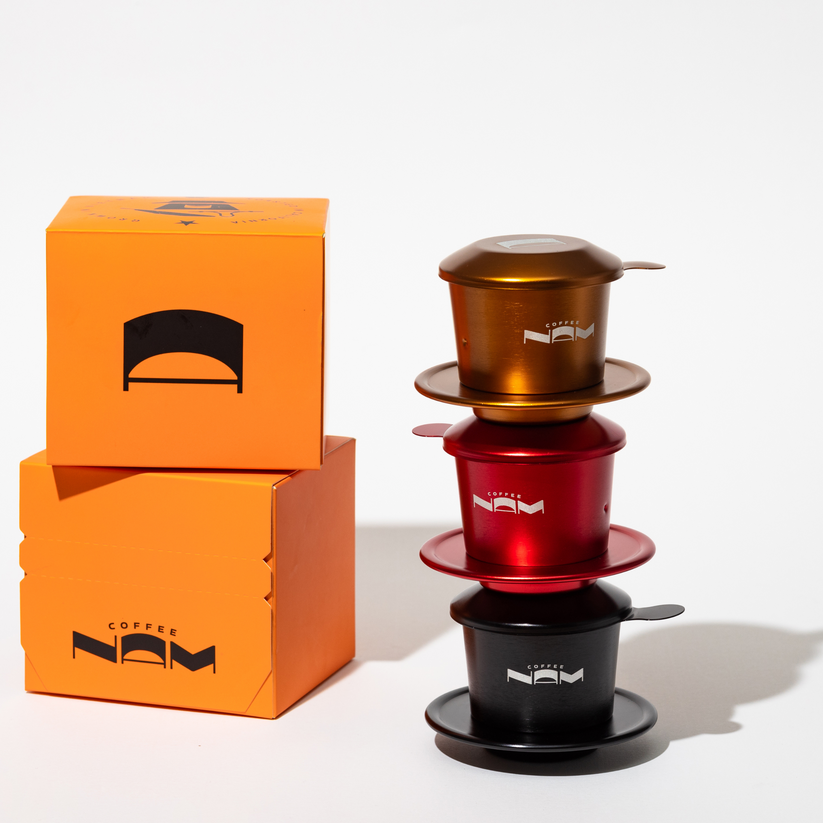 Copper Phin Filter Coffee Maker for Vietnamese Coffee — Nam Coffee ...