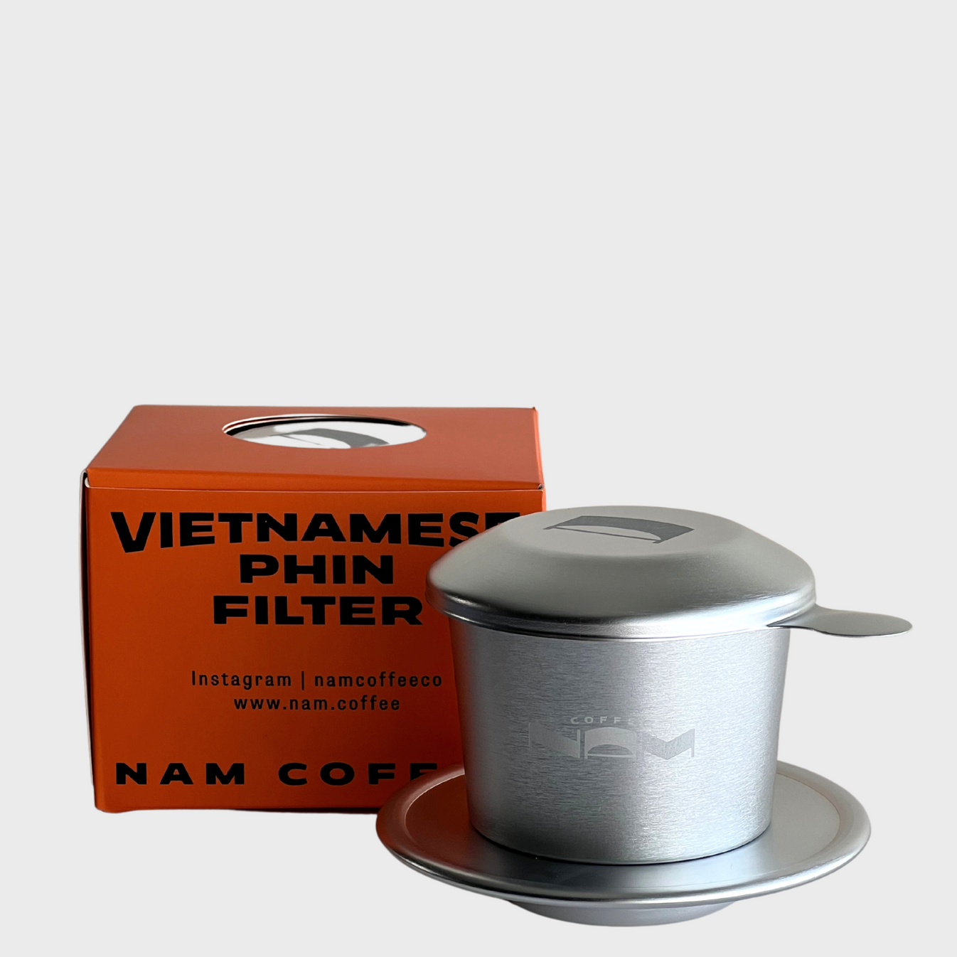 Silver Phin Filter Coffee Maker for Vietnamese Coffee — Nam Coffee ...
