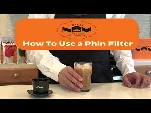 Black Phin Filter Coffee Maker for Vietnamese Coffee — Nam Coffee – NAM ...